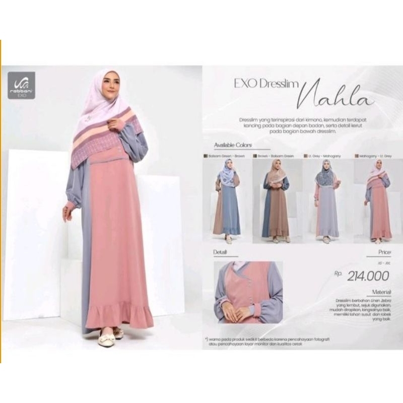 Jual Dresslim Rabbani Nahla | Shopee Indonesia