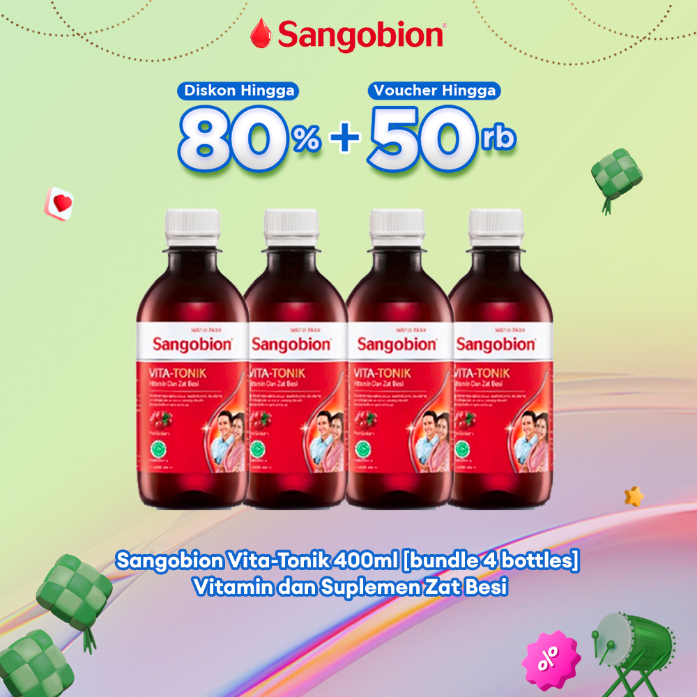 Jual Sangobion Vita-Tonik 400ml [bundle 4 bottles] Vitamin dan Suplemen Zat Besi | Shopee Indonesia