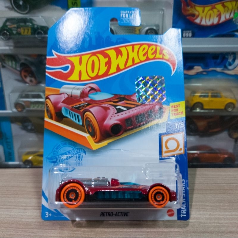 Jual HOT WHEELS RETRO ACTIVE RED - FS 2021 - BALAP | Shopee Indonesia