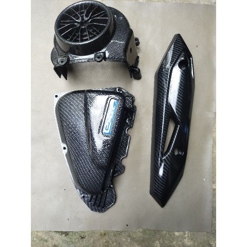 Jual paket hemat Honda BEAT All series ESP carbon wtf motif forged/ kevlar /veloscope//paket ...