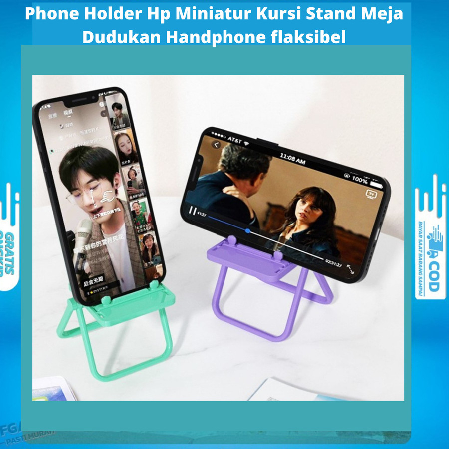 Jual Phone Holder Hp Miniatur Kursi Stand Meja Dudukan Handphone ...