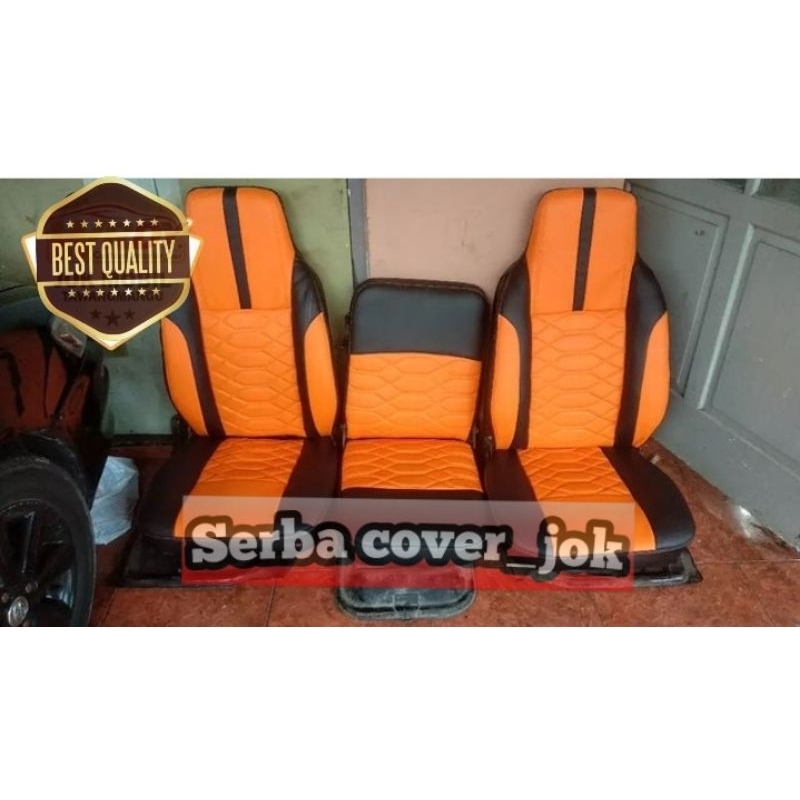 Jual Sarung jok mobil truk umplung / Sarung jok mobil Mitsubishi cold ...