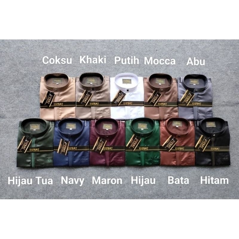 Jual EXCLUSIVE BAJU KOKO MELAYU BORDIR LENGAN PANJANG PRIA DEWASA ...