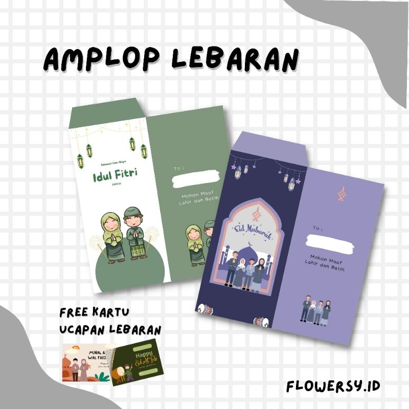 Jual AMPLOP LEBARAN/PCS/ AMPLOP PREMIUM/ AMPLOP LUCU | Shopee Indonesia