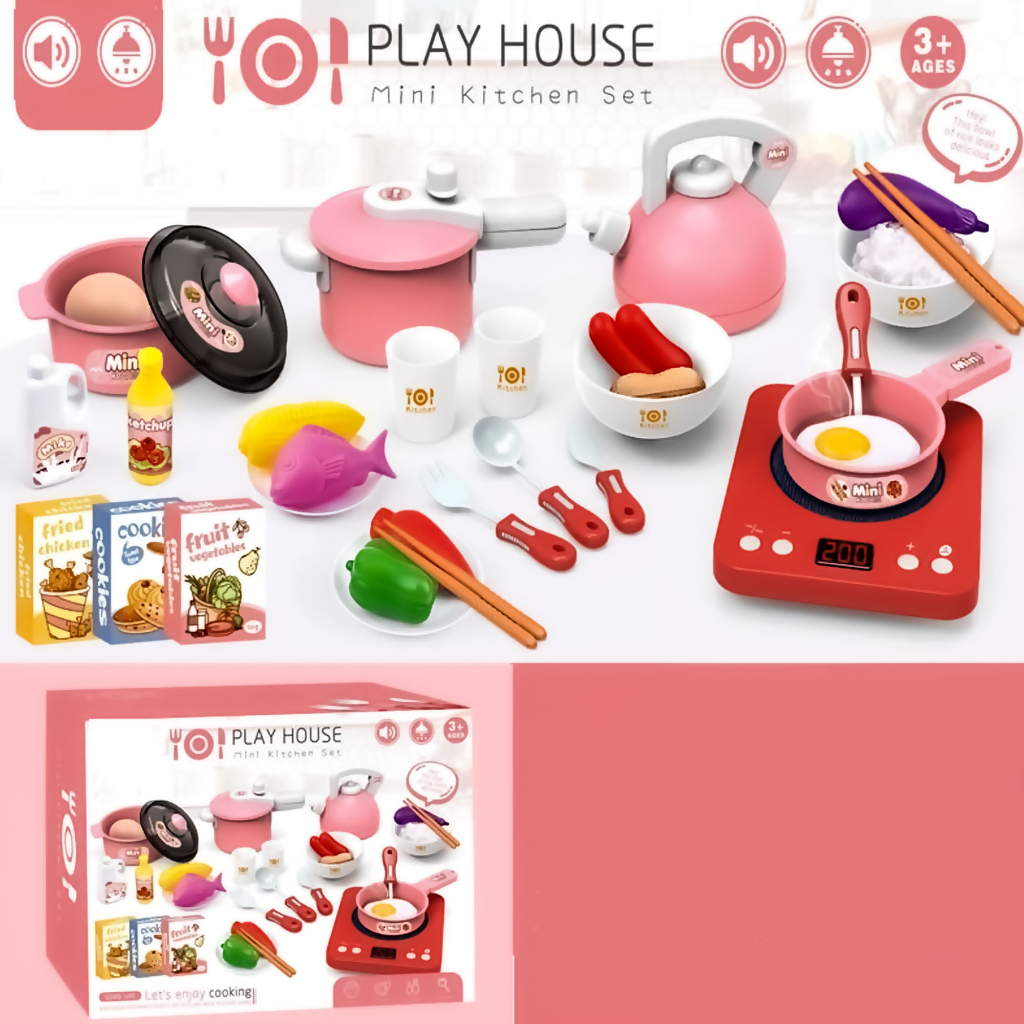 Jual Kitchen Set Toys Cooking Set Mainan Masak - Masakan Alat Dapur ...