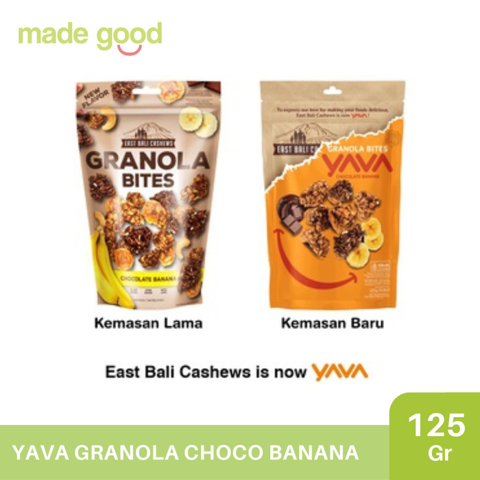 Jual YAVA East Bali Cashews Granola Bites 125gr - Healthy Snack Vegan ...