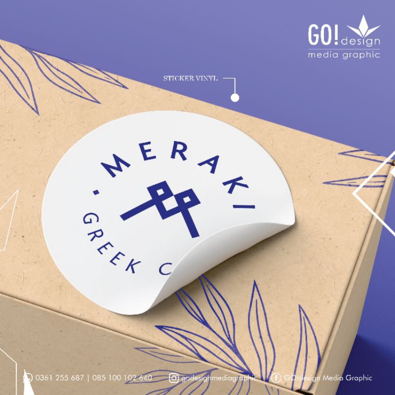 Jual Sticker Label Produk Bahan Vinyl (Anti Air) | Shopee Indonesia