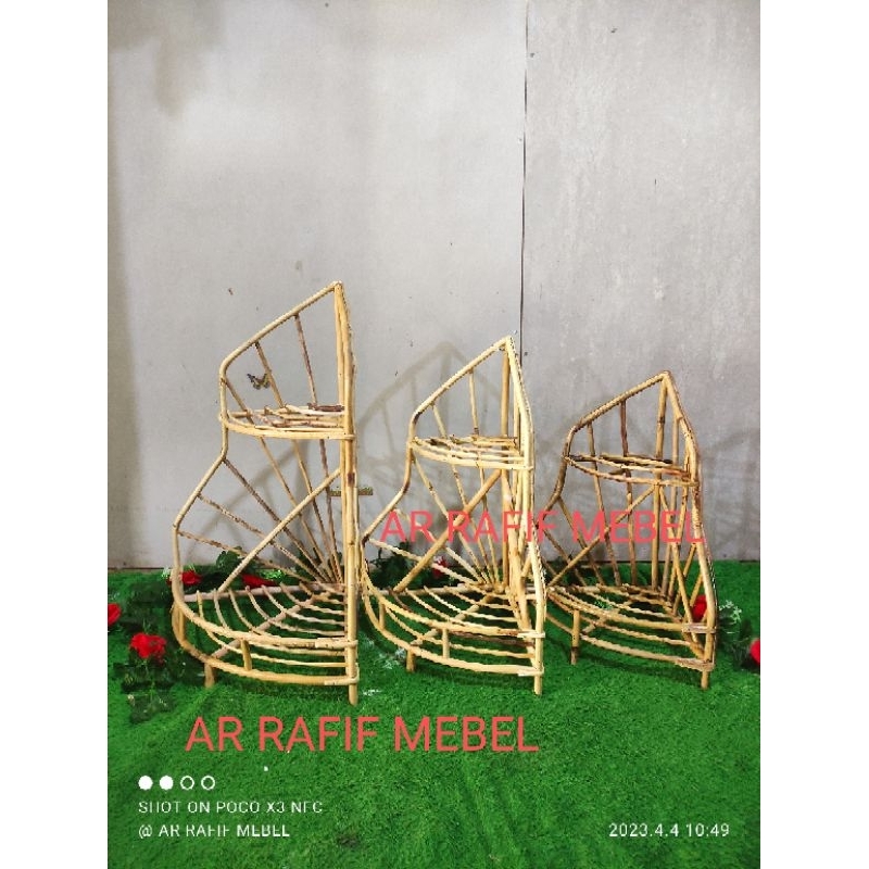 Jual (max co 4 pcs) 50 cm dan 60 cm Keranjang parcel rotan lebaran ...