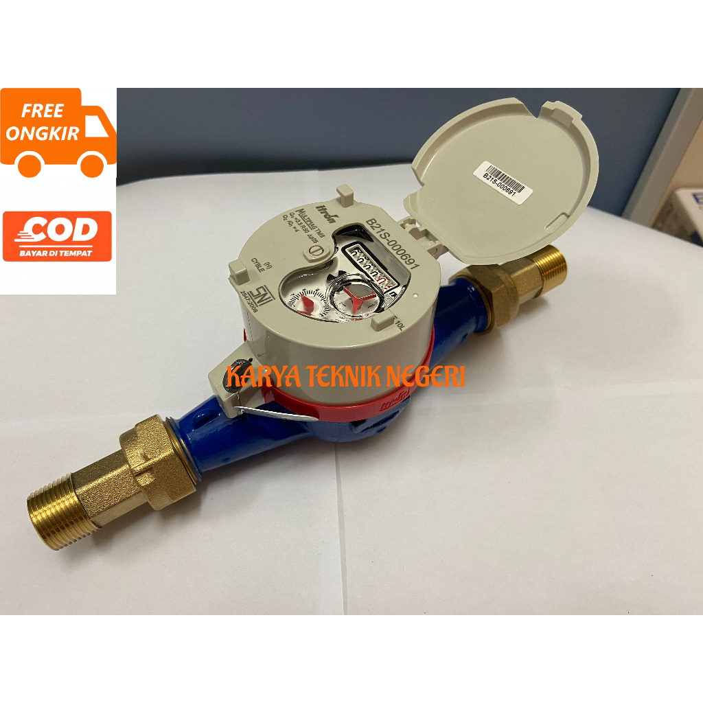 Jual Water Meter Itron 3/4 Inch Type Multimag TMII, R50 | Shopee Indonesia