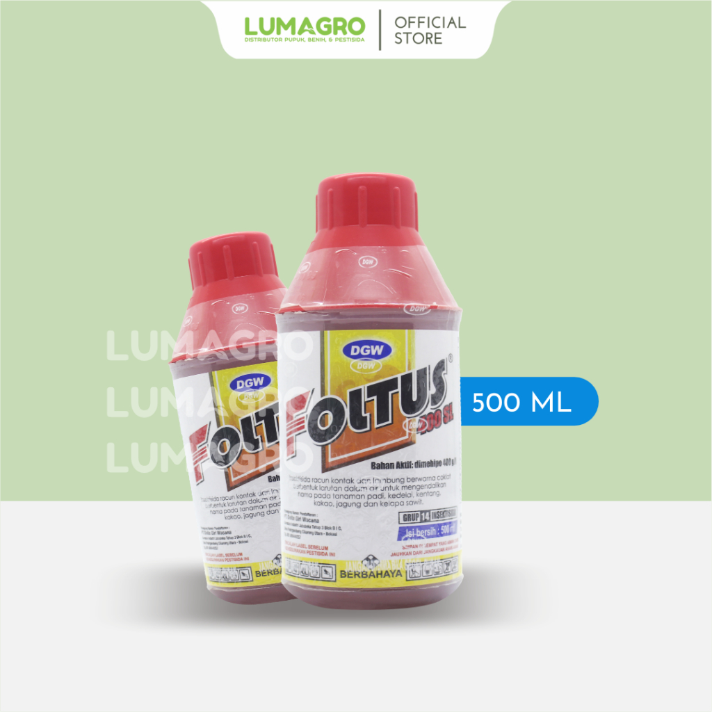 Jual Insektisida Foltus 400SL 500ML Dimehipo Pengendali Hama Penggerek ...