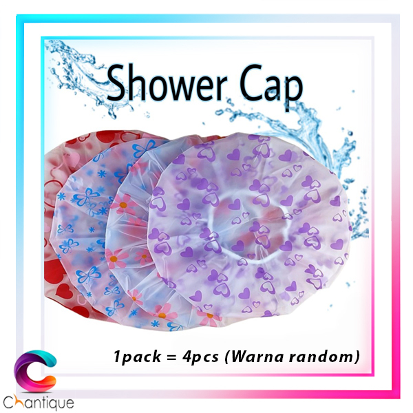 Jual Topi Mandi Motif Campur 1 Pack 4 Pcs / Topi Keramas (Motif ...