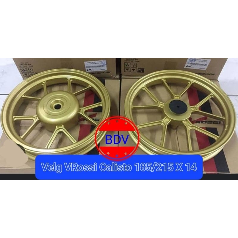 Jual Velg Racing V Rossi Calisto Mars Vario 125, Vario 150 Gold ...