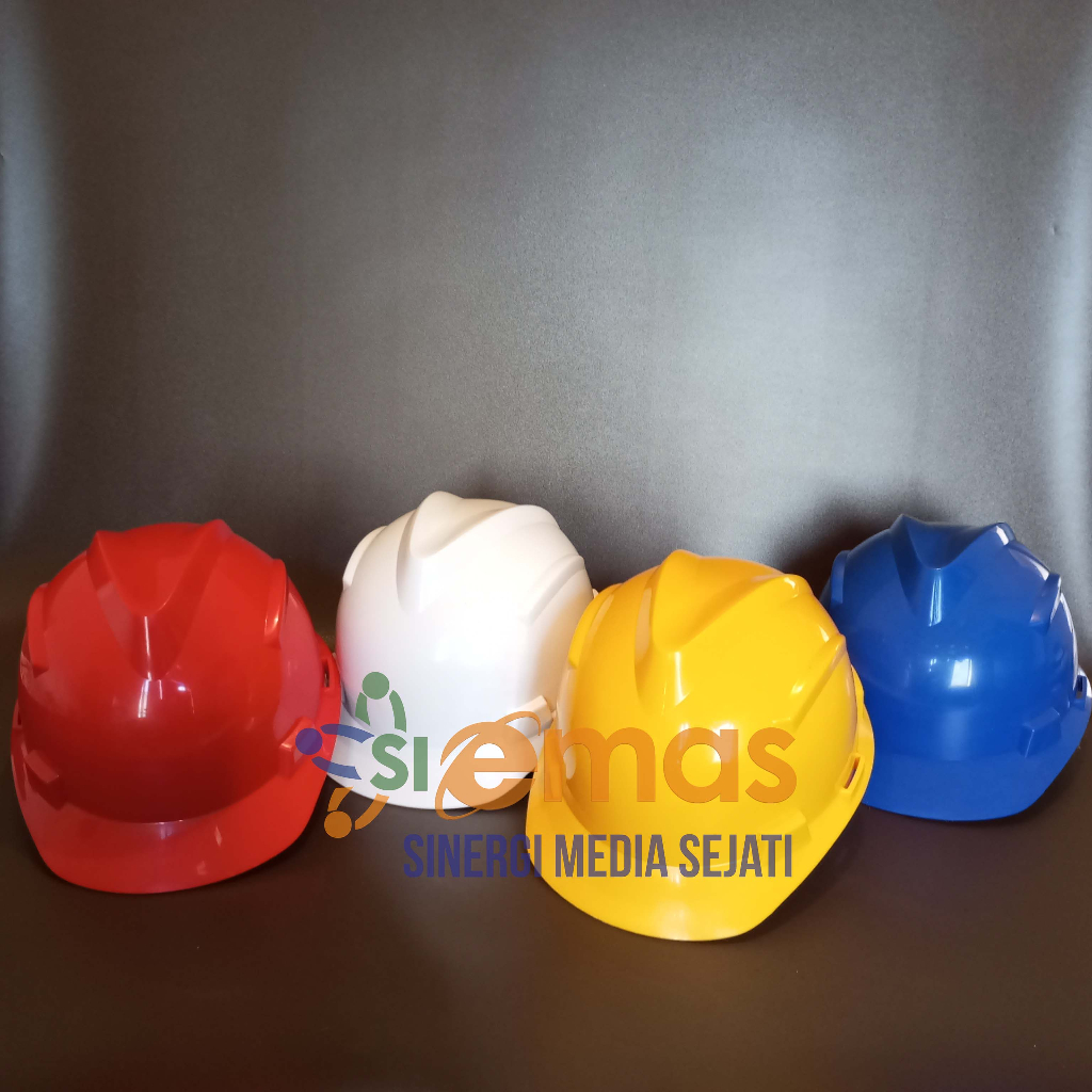 Jual Helm Safety Fast Track 1 set 4 Warna | Helm Safety | Helm Proyek ...