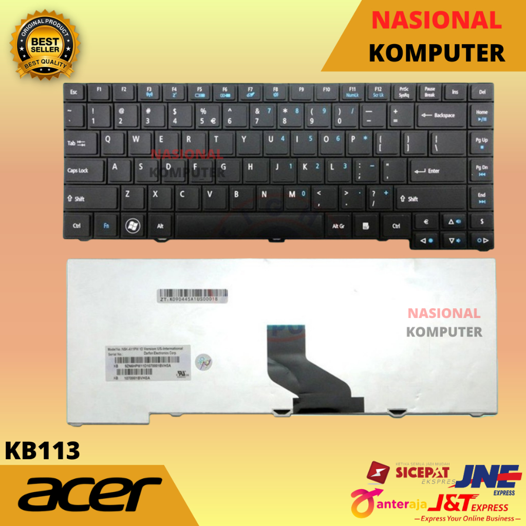 Jual Keyboard Acer Travelmate 4750 P243 hitam Black | Shopee Indonesia