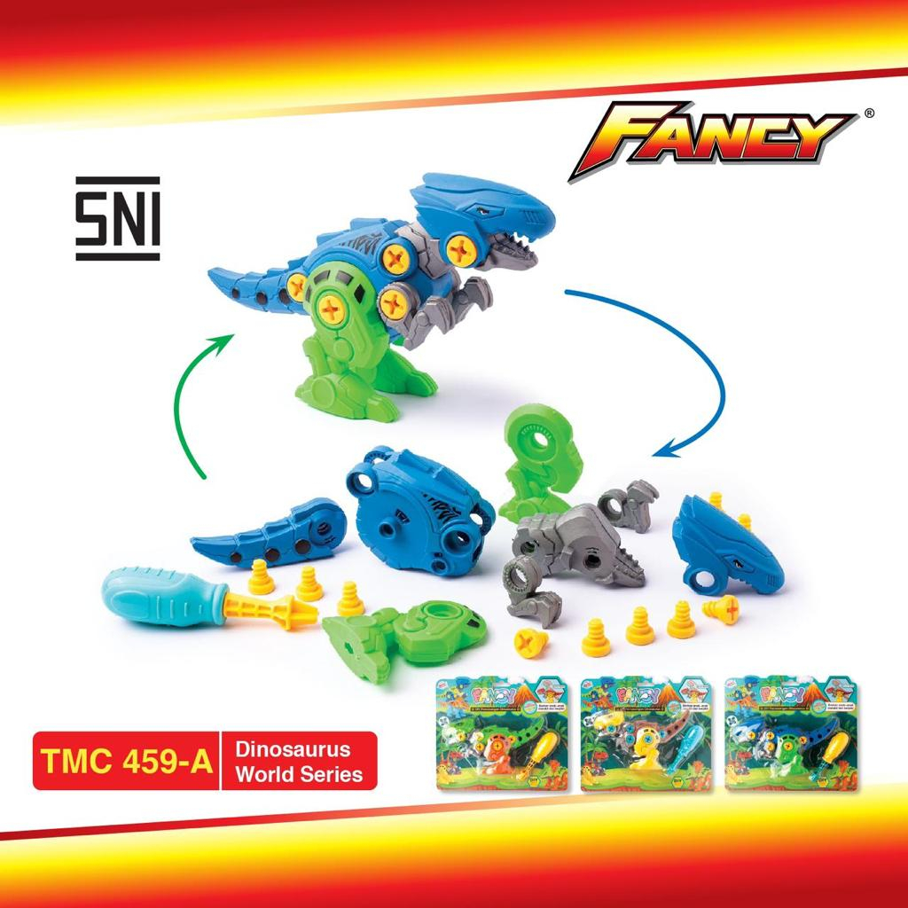 Jual Mainan Anak Robot Dinosaurus Besar Fancy Rakit Bongkar Pasang (TMC ...
