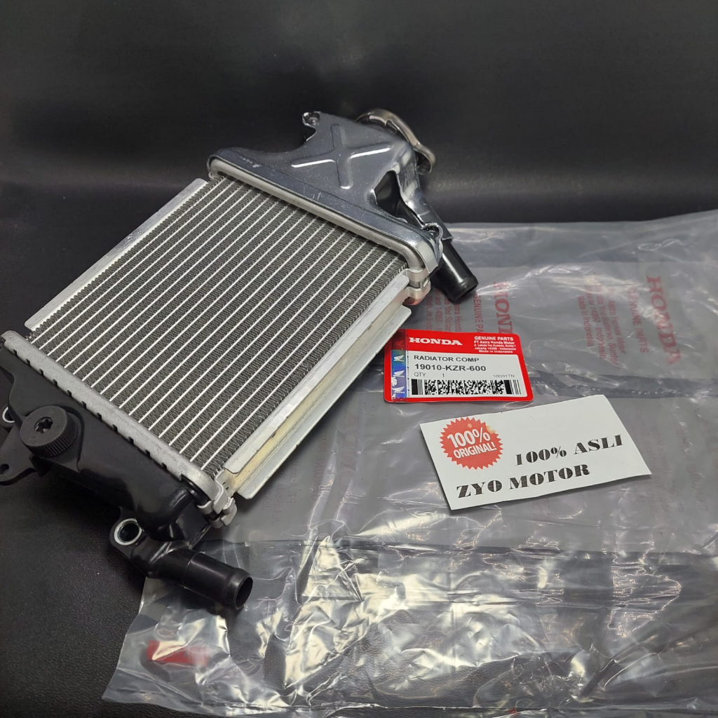 Jual RADIATOR VARIO 125 OLD ASLI HONDA VARIO TECHNO 19010-KZR-600 MULUS ...