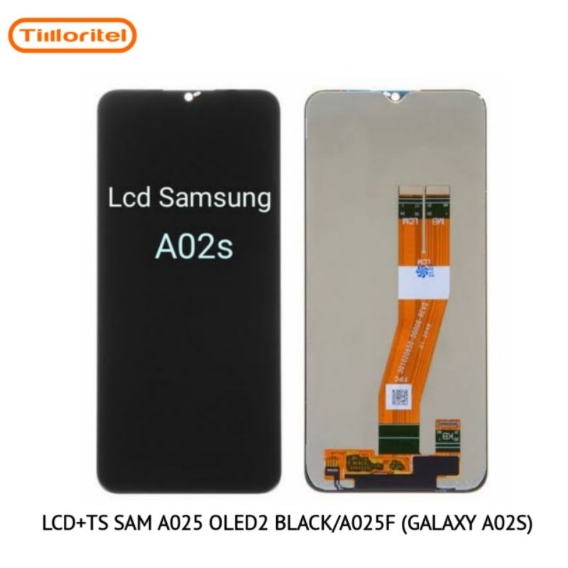 Jual LCD+TS SAM A025 OLED2 BLACK/A025F (GALAXY A02S) | Shopee Indonesia