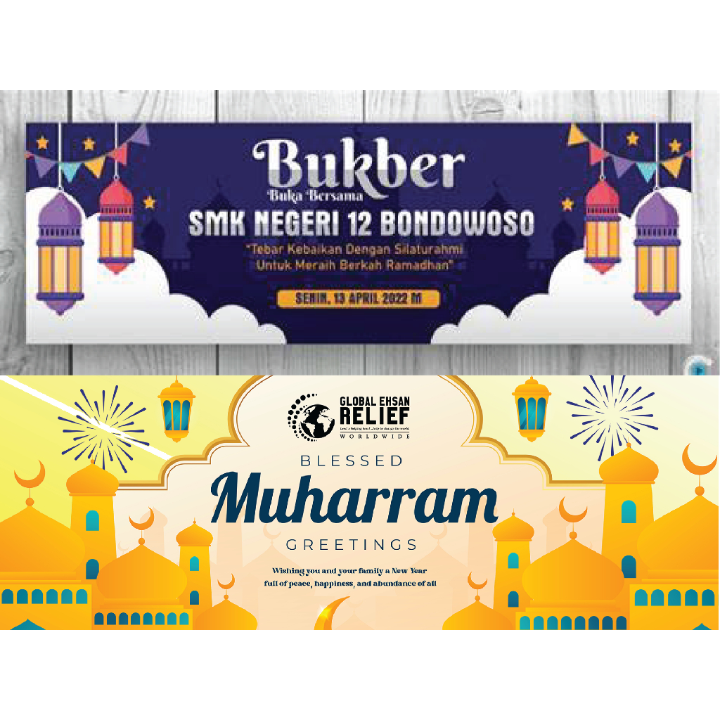 Jual Cetak Banner Bisa Custom Desain Bahan Flexi China | Shopee Indonesia