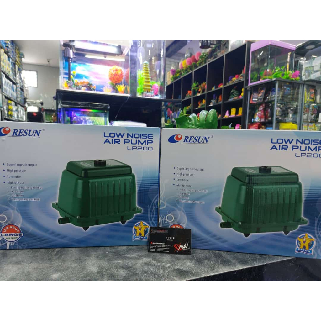 Jual RESUN - Air Pump / Blower - Low Noise - LP - 200 | Shopee Indonesia