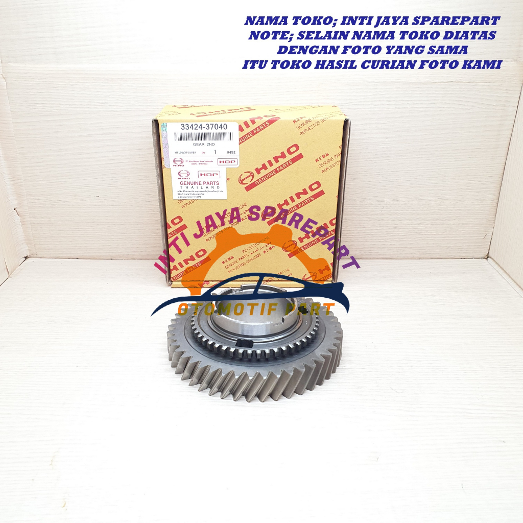 Jual GIGI 2 TRANSMISI HINO DUTRO HT 130 130HT NEW XPOWER 33424-37040 ...