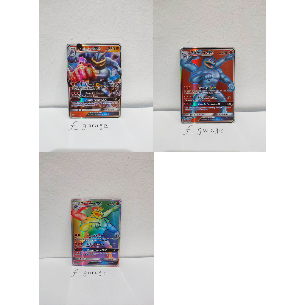 Jual Machamp GX RR SR HR Hologram Pokemon Card Kartu TCG English ...