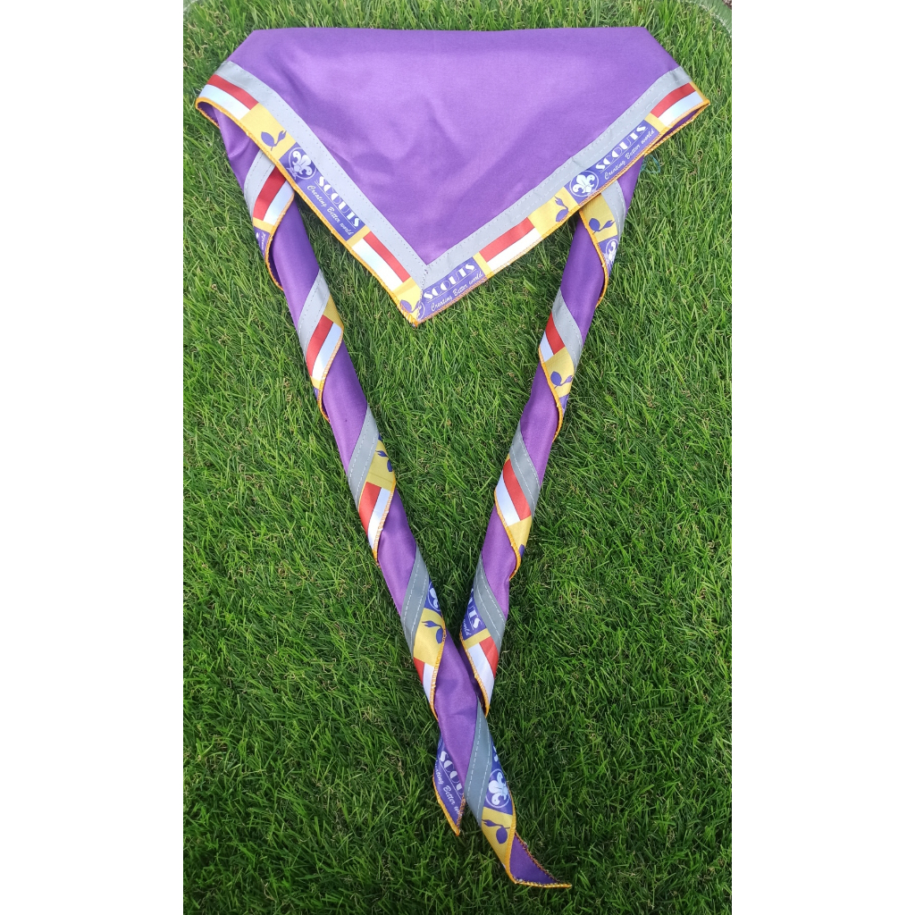 Jual SCRAF PRAMUKA SCOUTS UNGU KUNING | Shopee Indonesia