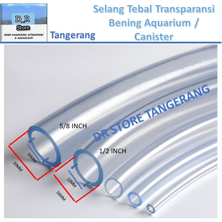 Jual Selang Bening Aquarium / Canister DR TGR | Shopee Indonesia