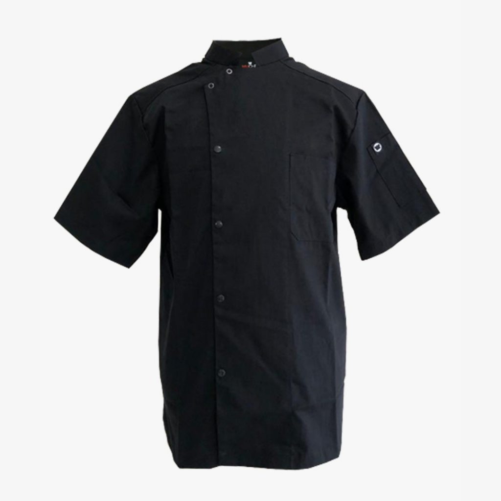 Jual MUCHEF Chef Jacket / Baju Koki Malibu Black | Shopee Indonesia