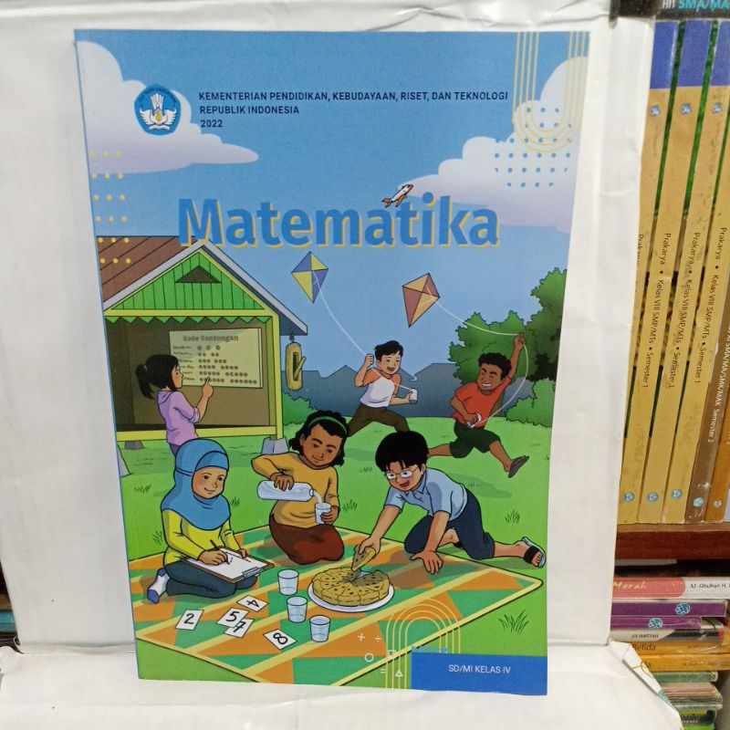 Jual BUKU MATEMATIKA SD/MI KELAS 4 KURIKULUM MERDEKA | Shopee Indonesia