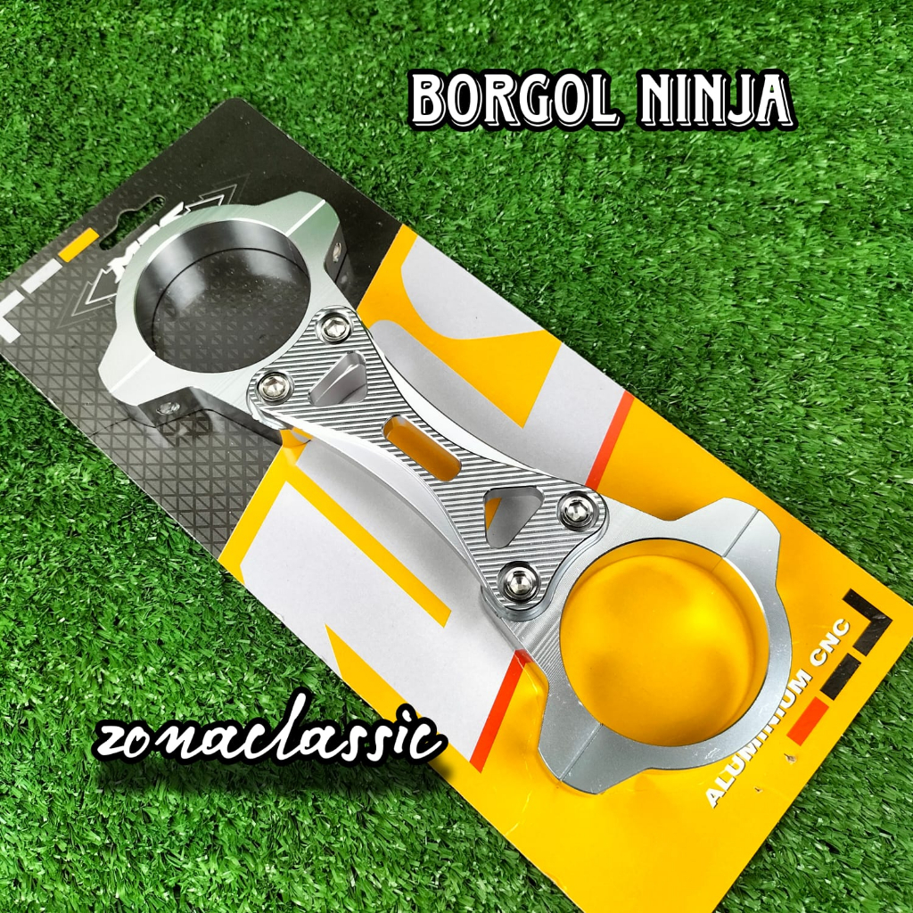 Jual BORGOL SHOCK SKOK DEPAN NINJA RR VIXION SCORPIO AS 33 CNC IMPORT ...