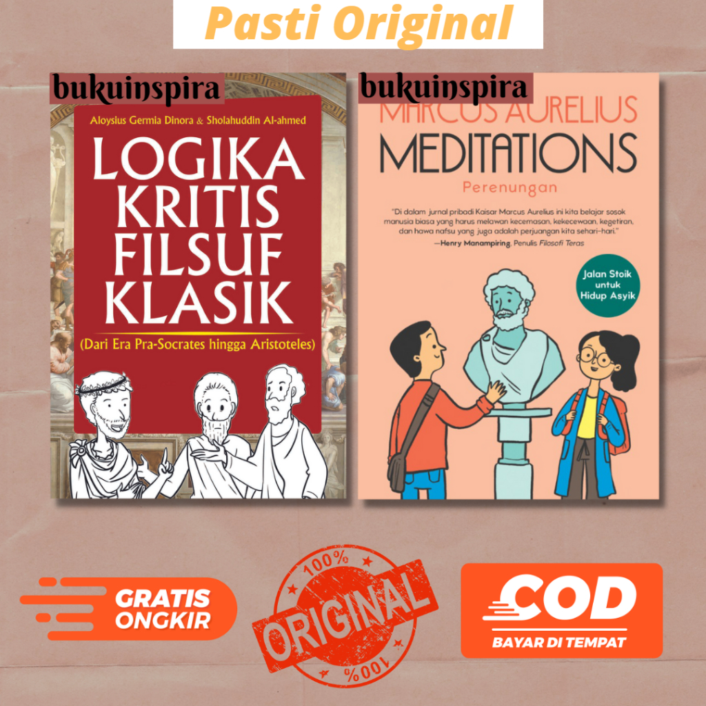 Jual Meditations Marcus Aurelius - Logika Kritis Filsuf Klasik - The ...
