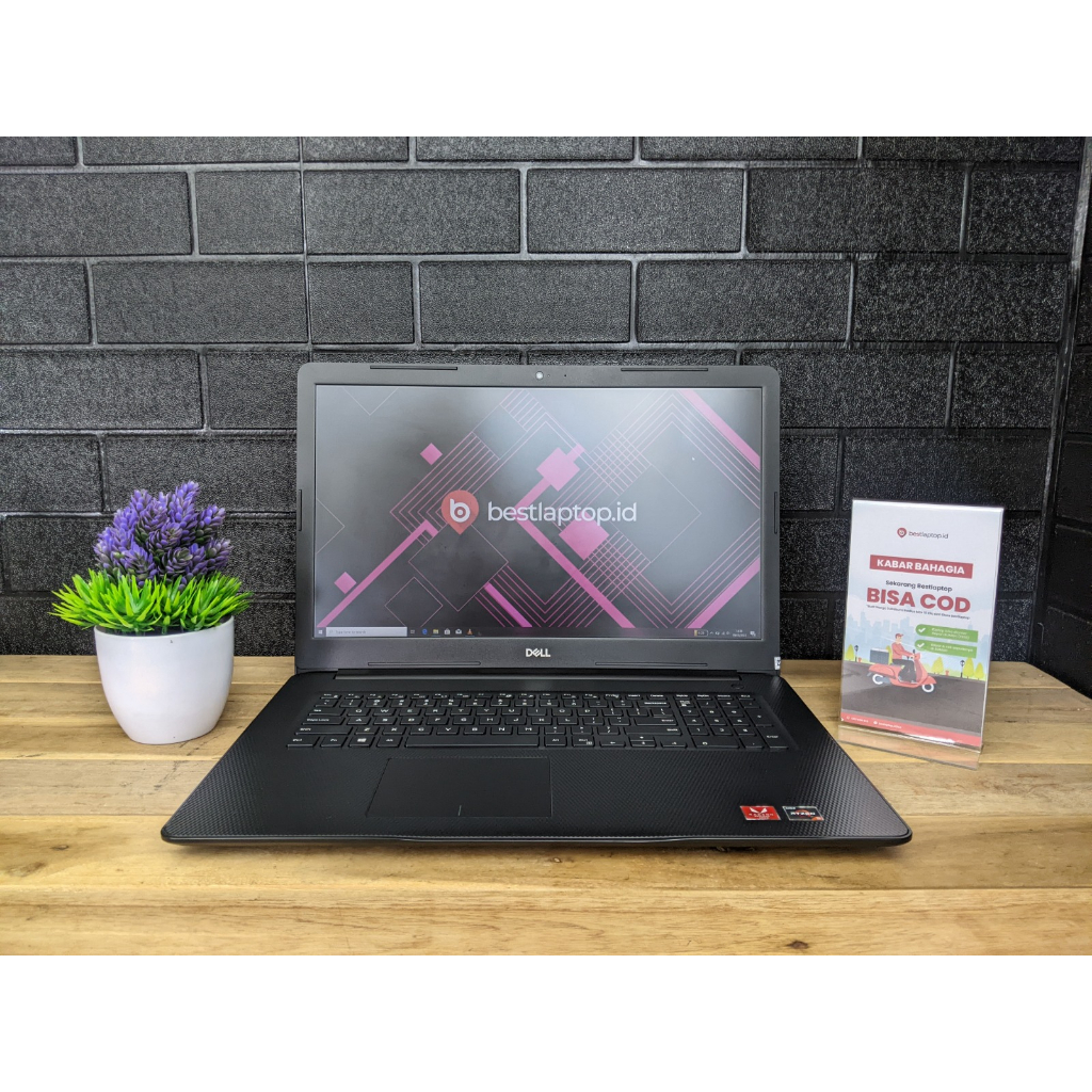 Jual Laptop Gaming/Editing Dell Inspiron 3785 (Ryzen 5, 12GB RAM, Vega ...