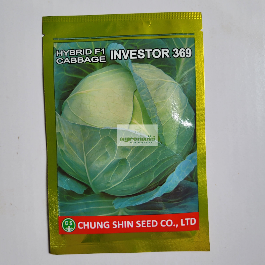 Jual Benih Kubis Hibrida INVESTOR 369 - CAP CHUNG SHIN SEEDS | Shopee ...