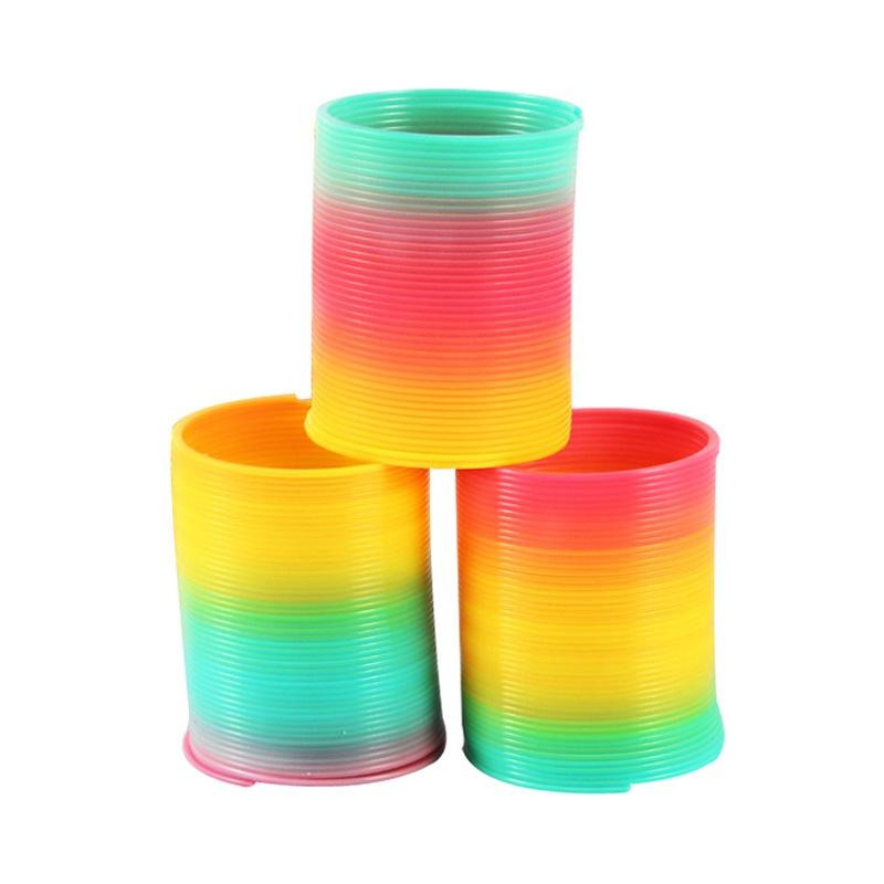 Jual Slinky Pir Mainan Anak Magic Spring Slinky Spring Pelangi / Per ...