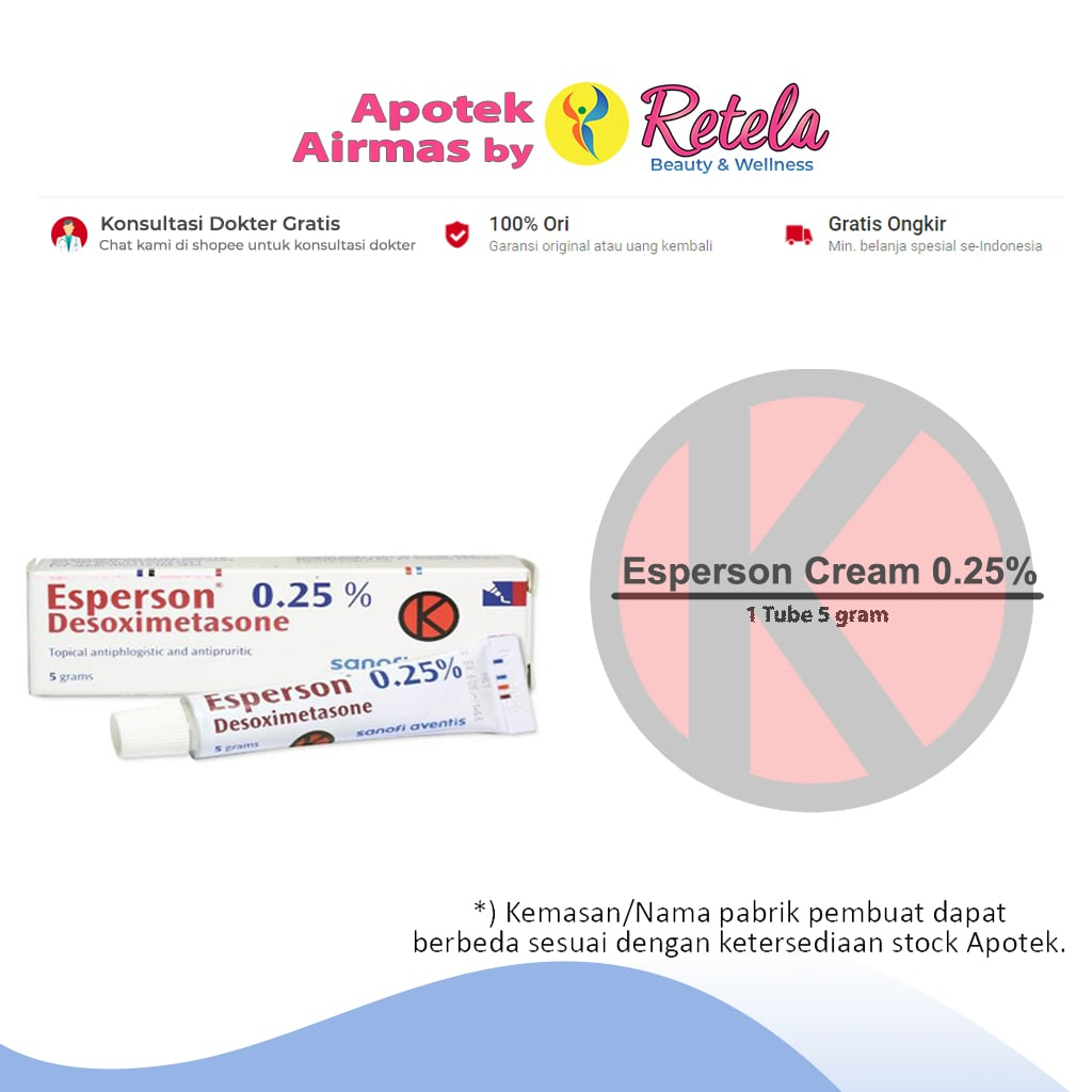 Jual ESPERSON CREAM 5GR | Shopee Indonesia
