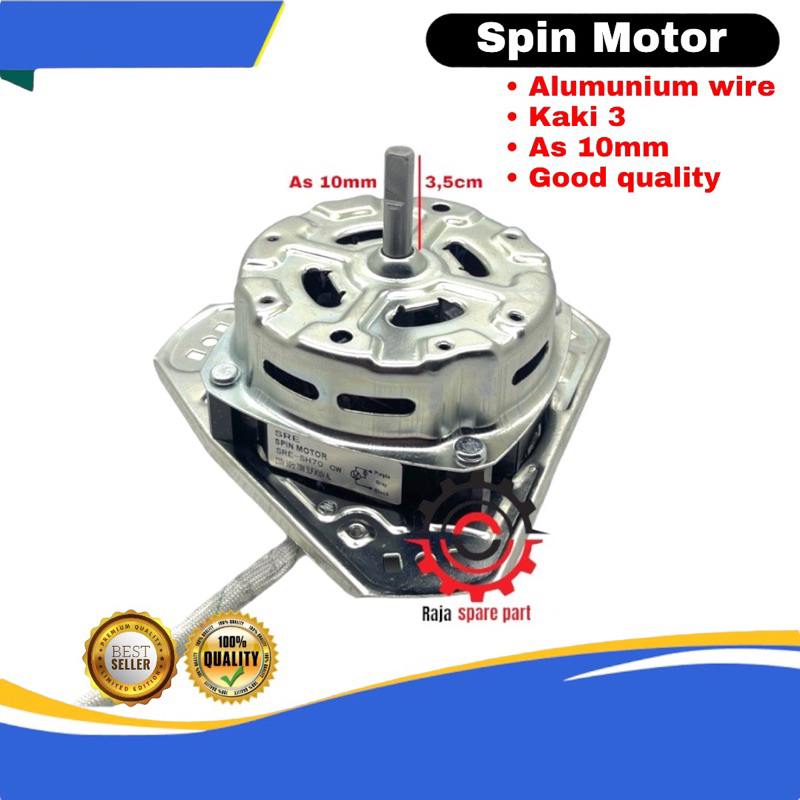 Jual DINAMO PENGERING MESIN CUCI UMUM ALUMUNIUM | MOTOR SPIN MULTI 70 WATT | Shopee Indonesia