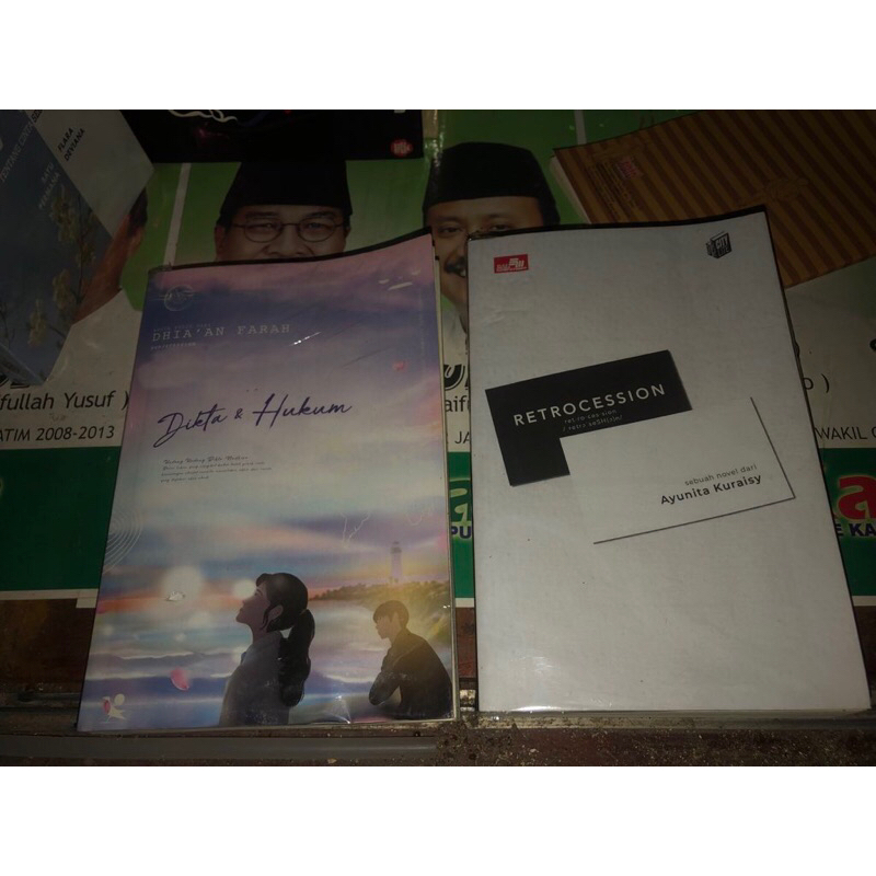 Jual NOVEL PRELOVED DIKTA&HUKUM, RASA, SOUTHERN ECLIPSE, RETROCESSION ...