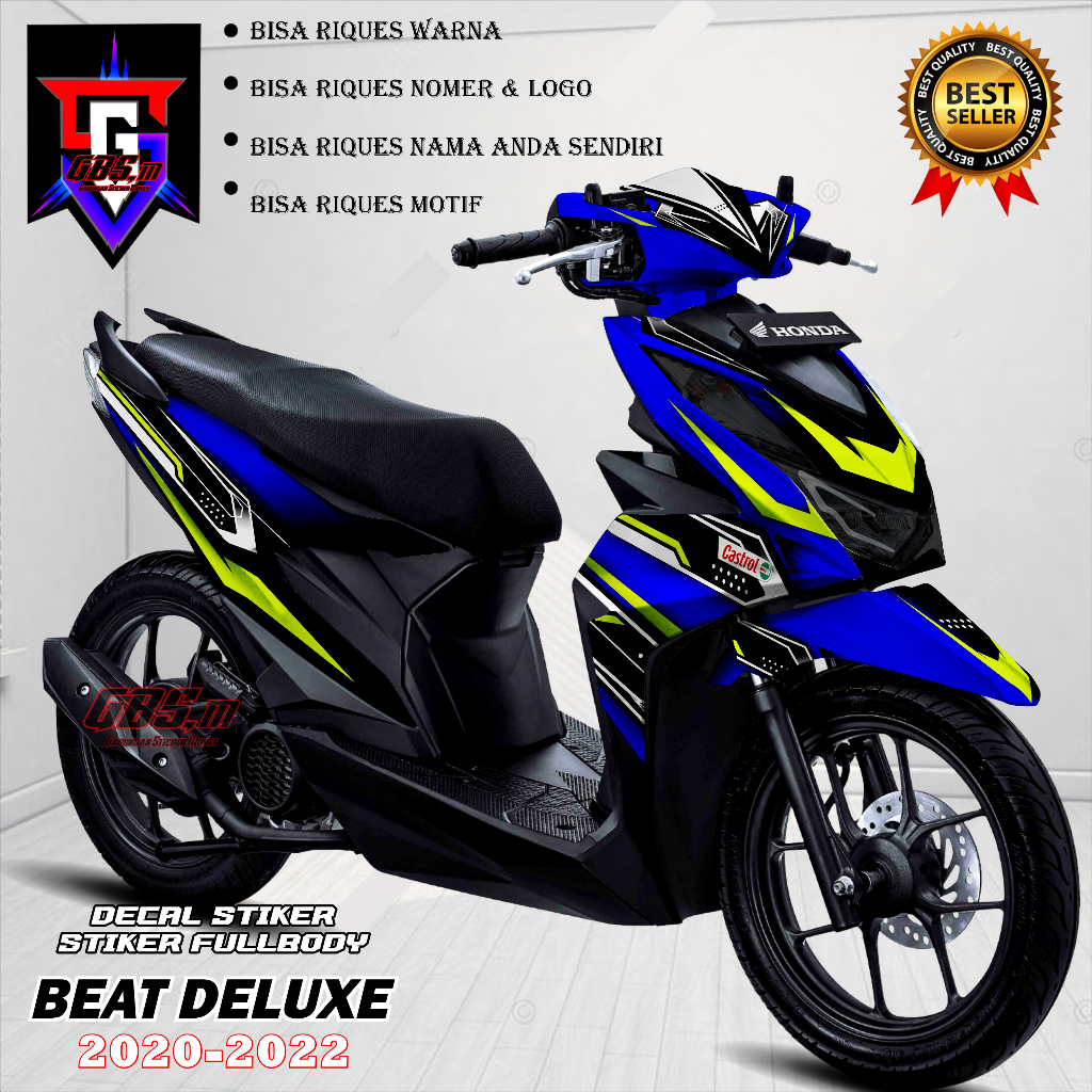 Jual Decal Motor Beat 2020 2021 2022 Fullbody Decal Stiker Honda Beat ...