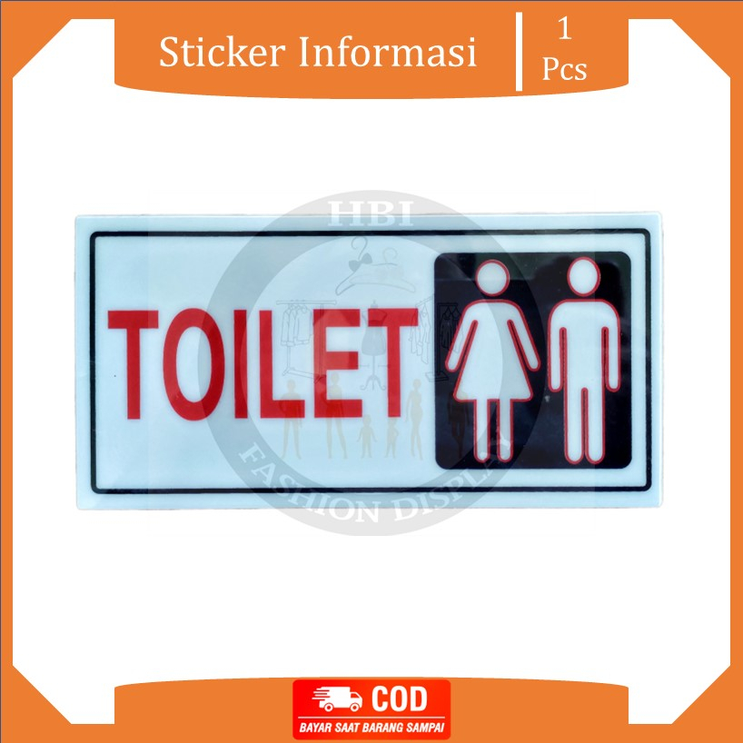 Jual Stiker Papan Nama Toilet | Shopee Indonesia