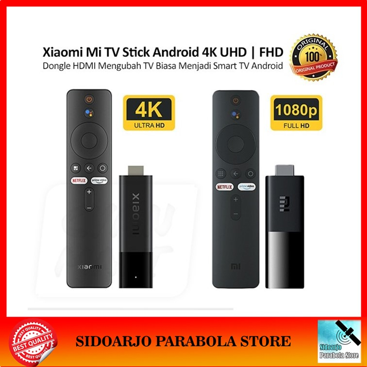 Jual HDMI Dongle Android Box Xiaomi Mi Stick 4K Ultra HD Google TV ...