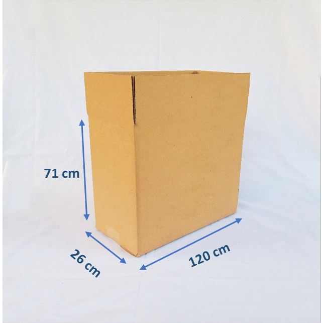 Jual Kardus Box Standar 120 x 26 x 71 cm Double Wall Packing Ukuran ...