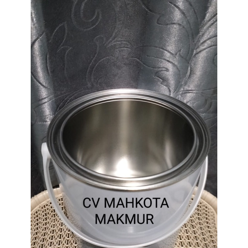 Jual Kaleng Kosong/ Kaleng Cat/ Kaleng Bulat Kapasitas 5kg | Shopee ...