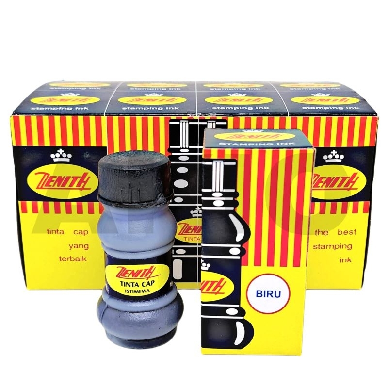 Jual Tinta Cap Stempel ZENITH Bantalan Tempat Stampel Stamp Pad Warna ...
