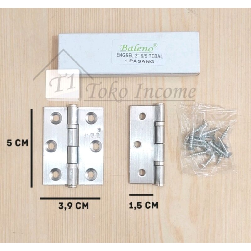 Jual Engsel Kupu 2 Stainless Steel | Shopee Indonesia