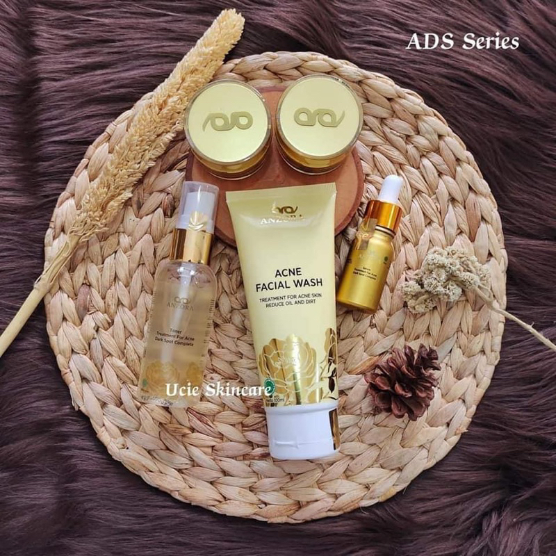 Jual 4 paket anzora,ads series,renawal series,glow series,acne series ...