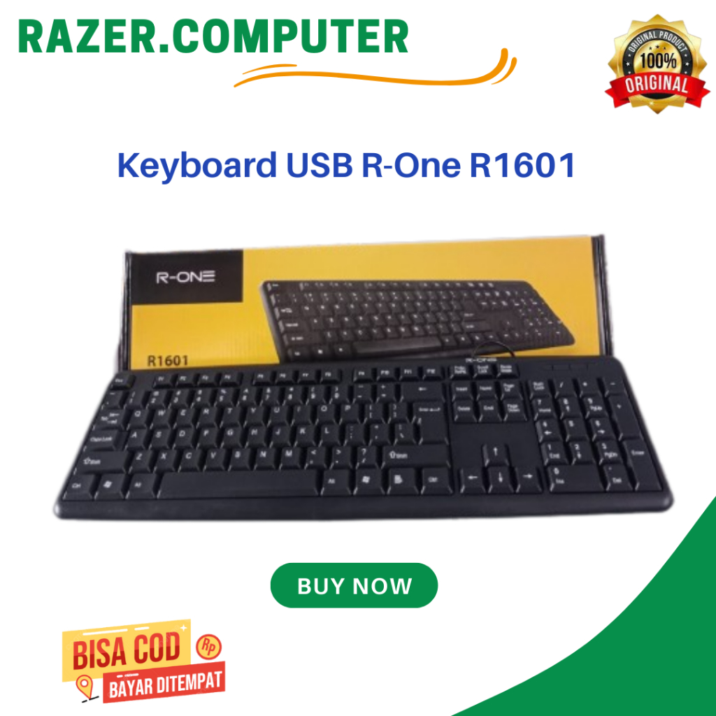 Jual Keyboard USB R-One R1601 | Shopee Indonesia