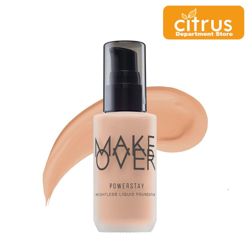 Jual Make Over-Powerstay Weightless Liquid Foundation | Shopee Indonesia