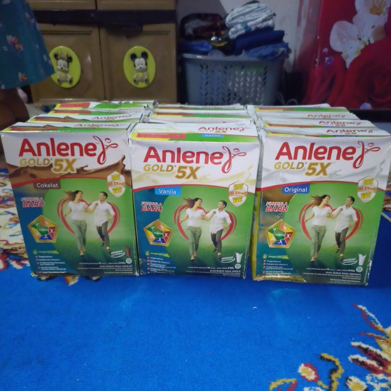 Jual ANLENE GOLD 5X COKLAT/VANILLA/ORIGINAL (600g/850g) | Shopee Indonesia