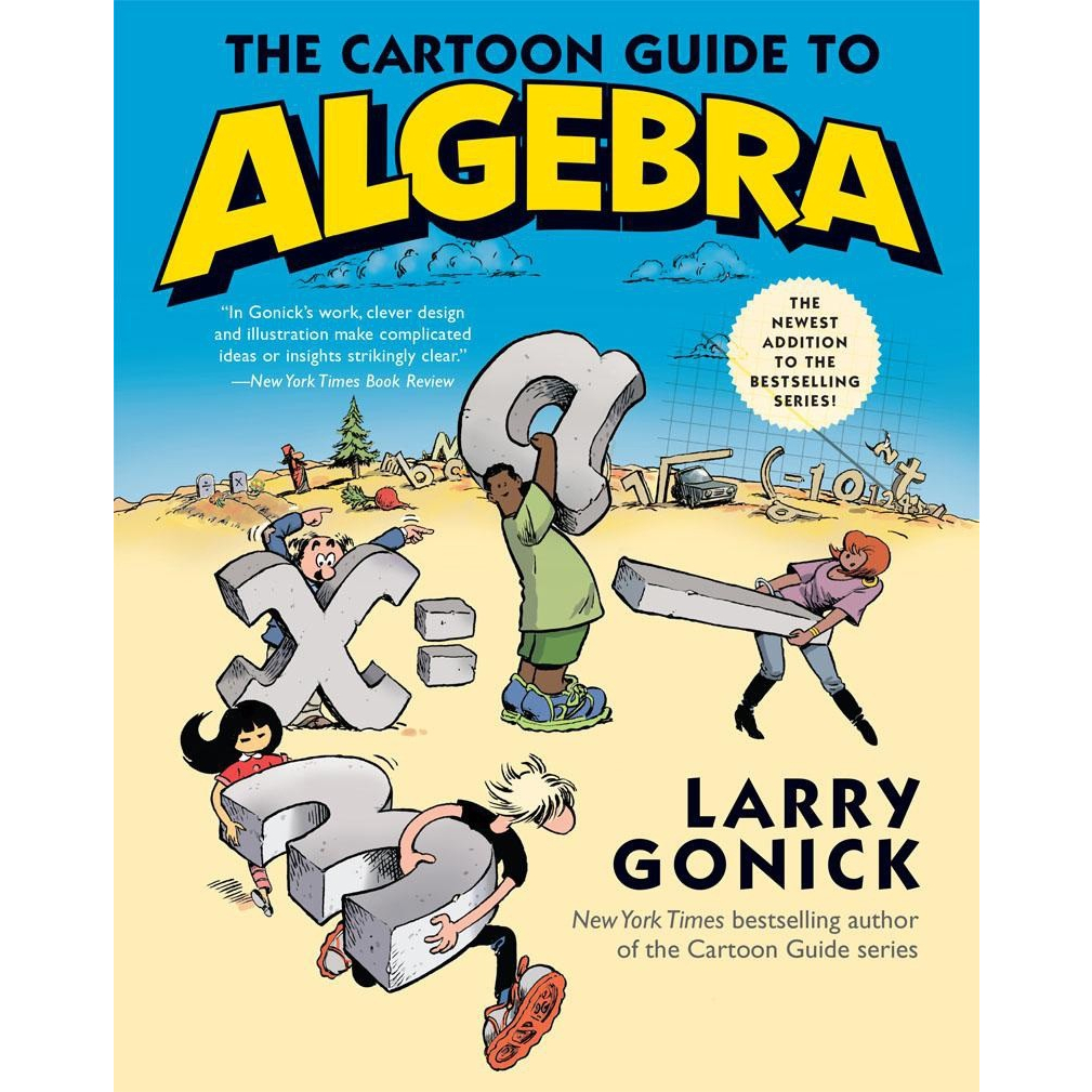 Jual buku Larry Gonick - The Cartoon Guide to Algebra | Shopee Indonesia