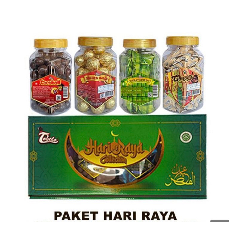 Jual coklat almond musdalifah - 1 Kardus Cokelat Almond isi 4 toples D ...